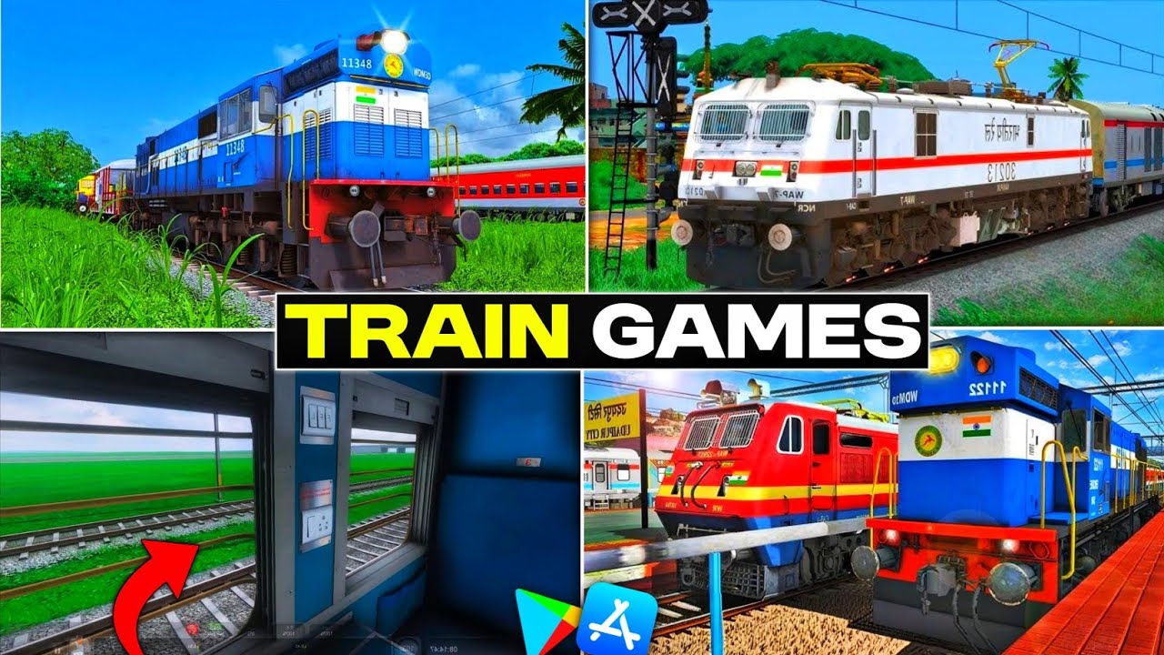 Top 5 New TRAIN Simulator Games For Android iOS l Best High Graphics ...