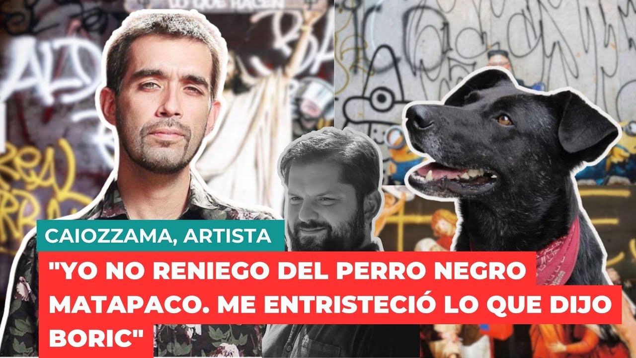 CAIOZZAMA, ARTISTA: "YO NO RENIEGO DEL PERRO NEGRO MATAPACO. ME ...