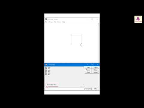 Drawing Basic Shapes in MSWLogo | Computer Training | Periwinkle - YouTube