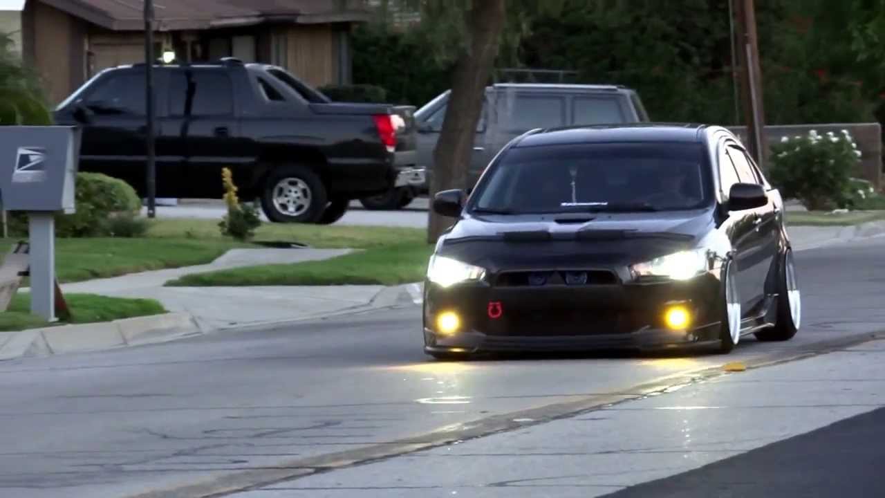 !Updated! My Slammed Lancer Gts - YouTube