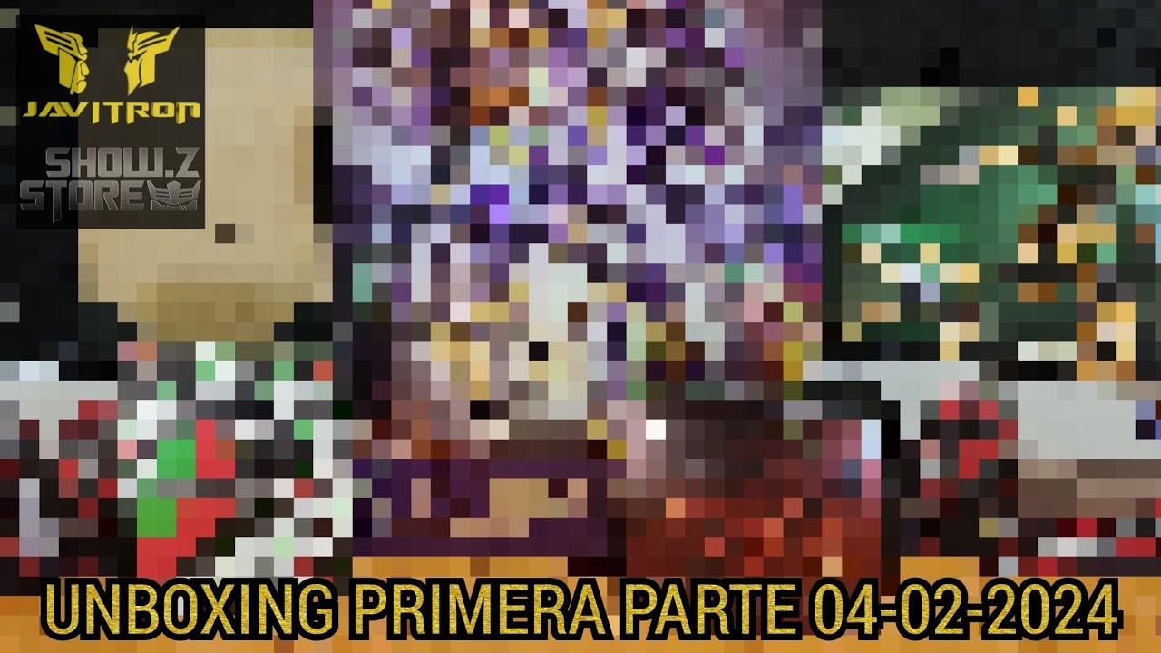 Unboxing 04-02-2024 primera parte Transformers tienda show.z store por ...