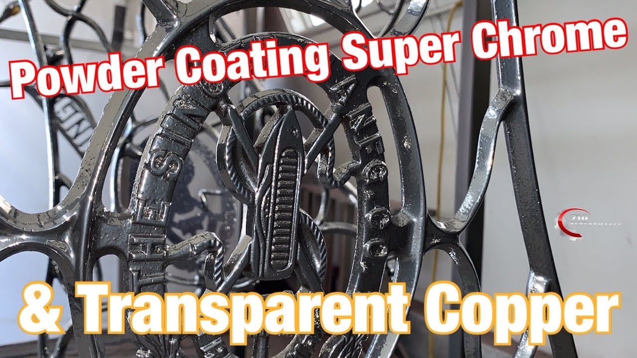 Transparent Copper Powder Coat