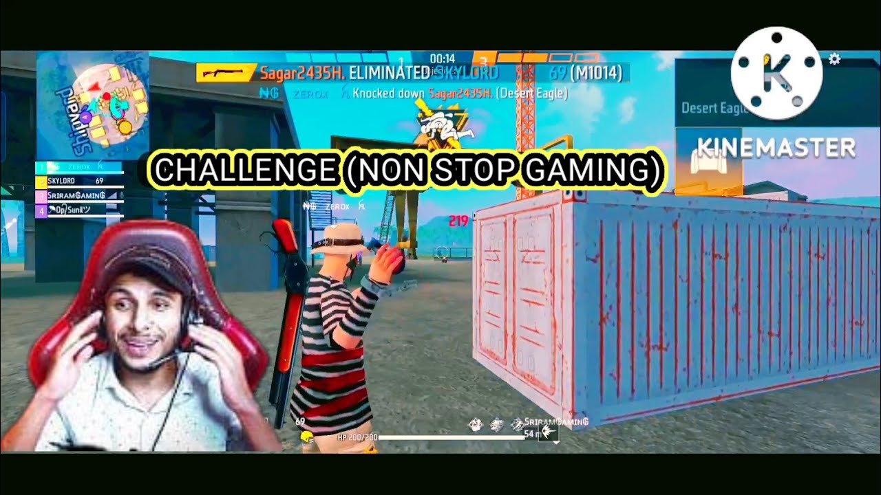CHALLENGE NON STOP GAMING ⚡⚡⚡😂 13 ERS - YouTube