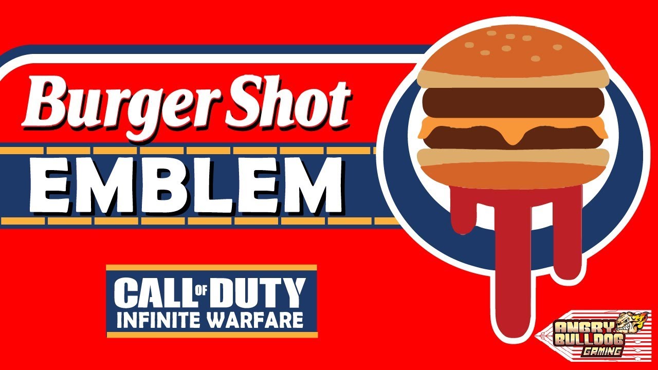 COD-IW BURGER SHOT EMBLEM | 1080P - YouTube