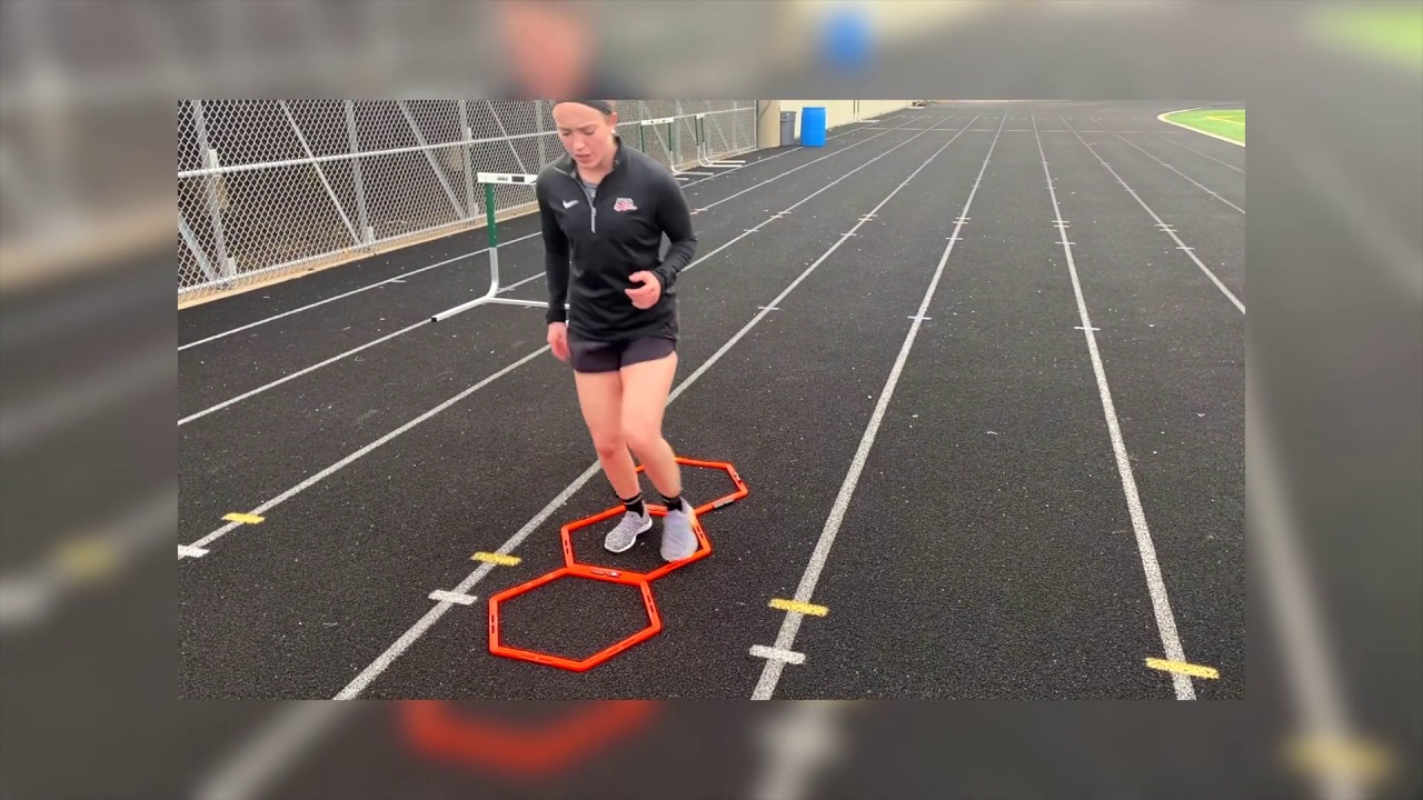 Off-Ice Training Resources: Agility & Sprint Variations - YouTube