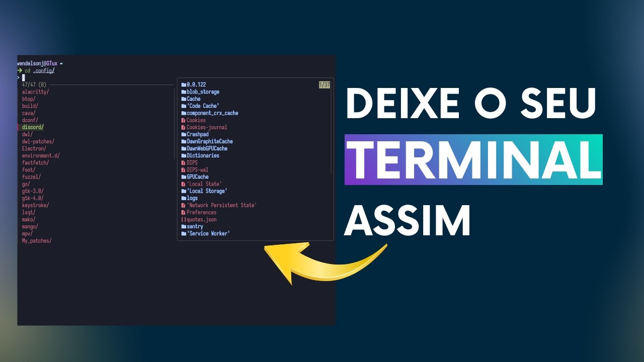 Zsh - o setup DEFINITIVO do terminal linux - YouTube