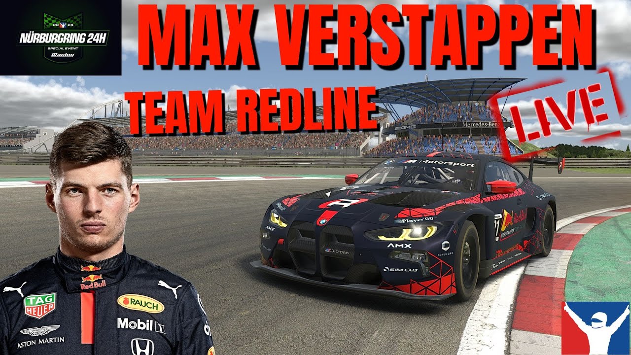 iRacing | Nurburgring 24 Hour Special Event | Max Verstappen | Team ...