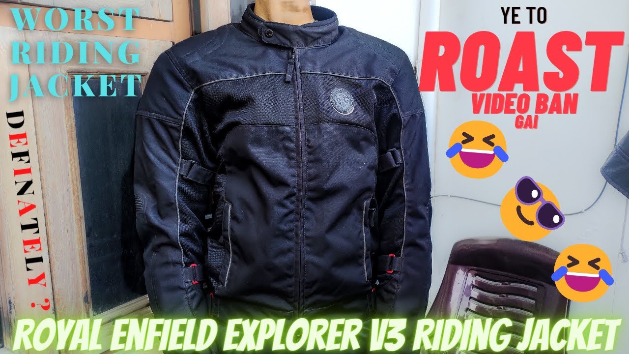 Royal Enfield Explorer V3 Riding Jacket Review | Royal Enfield Riding ...
