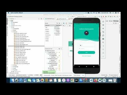 Auditorium Booking System | Android Project Tutorial | Android CRUD Project - YouTube