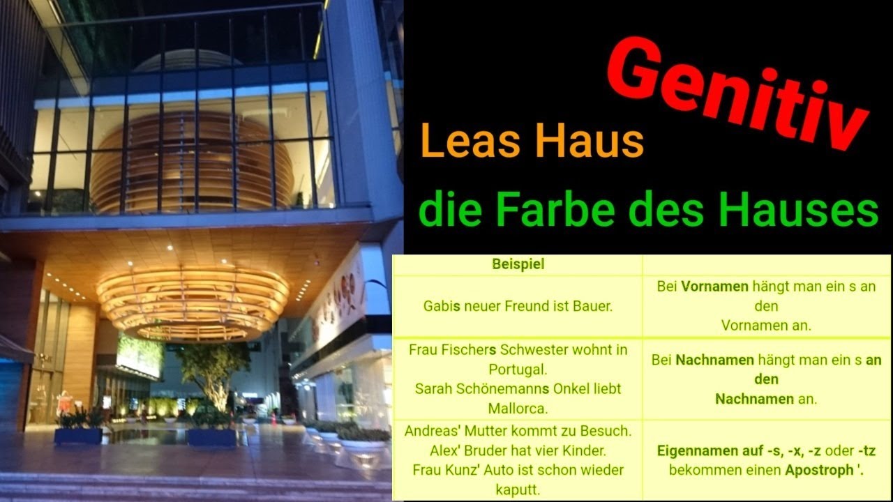 A1, A2, B1, B2, C1, Genitiv, des, der, dessen, deren, Relativsatz ...