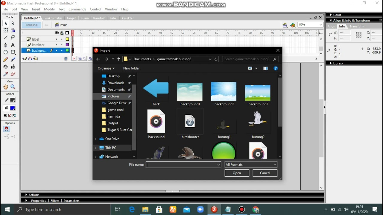 Cara Buat Game Tembak Burung - YouTube