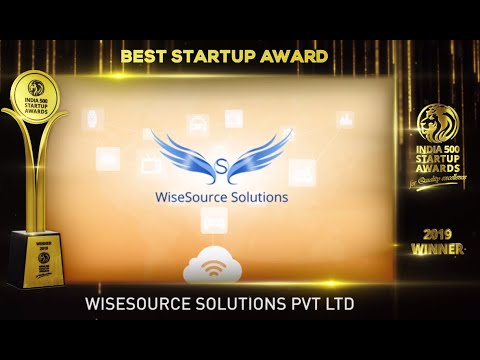 India 500 Startup Awards 2019 Winner Wisesource Solutions Pvt Ltd ...