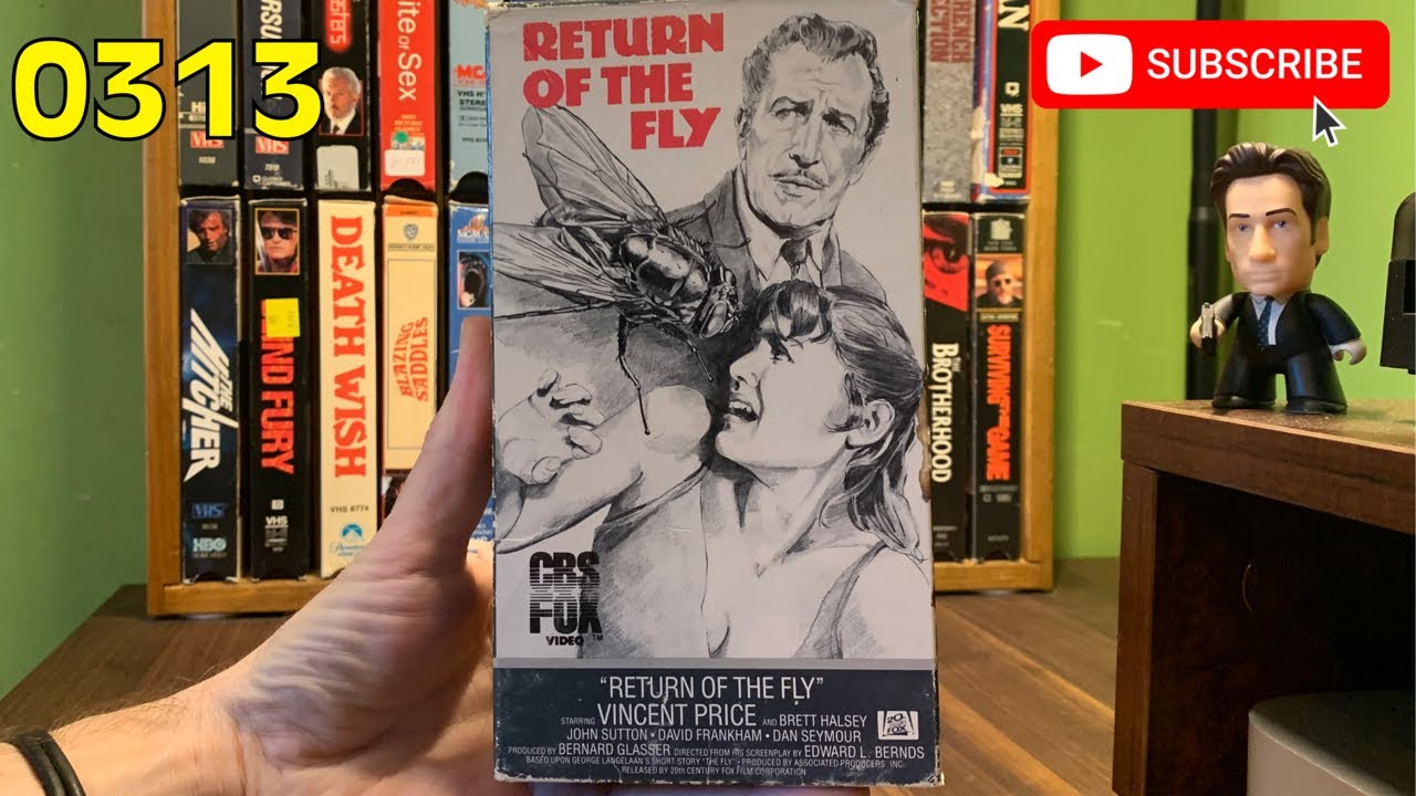 [0313] RETURN OF THE FLY (1959) VHS INSPECT [#returnofthefly # ...