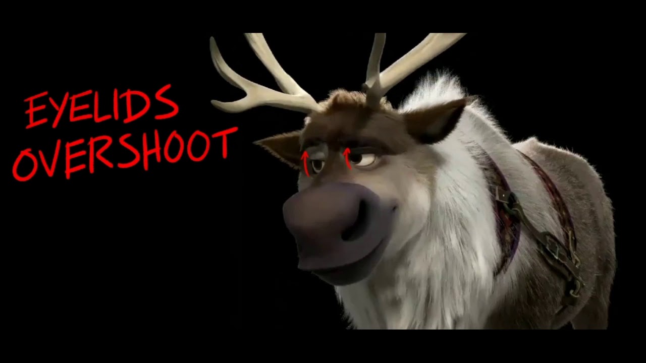 FROZEN ANIMATION ANALYSIS - Sven (Michael Woodside) - YouTube