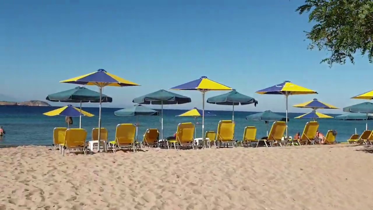 Astris Beach in Thassos Island Greece - YouTube