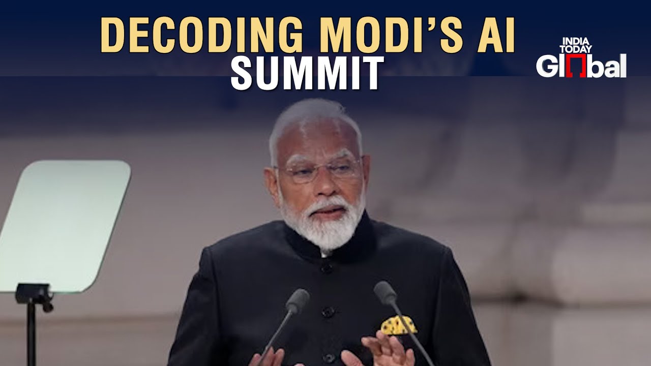 PM Modi AI Summit Speech LIVE: Decoding Modi's Big AI Speech | India ...