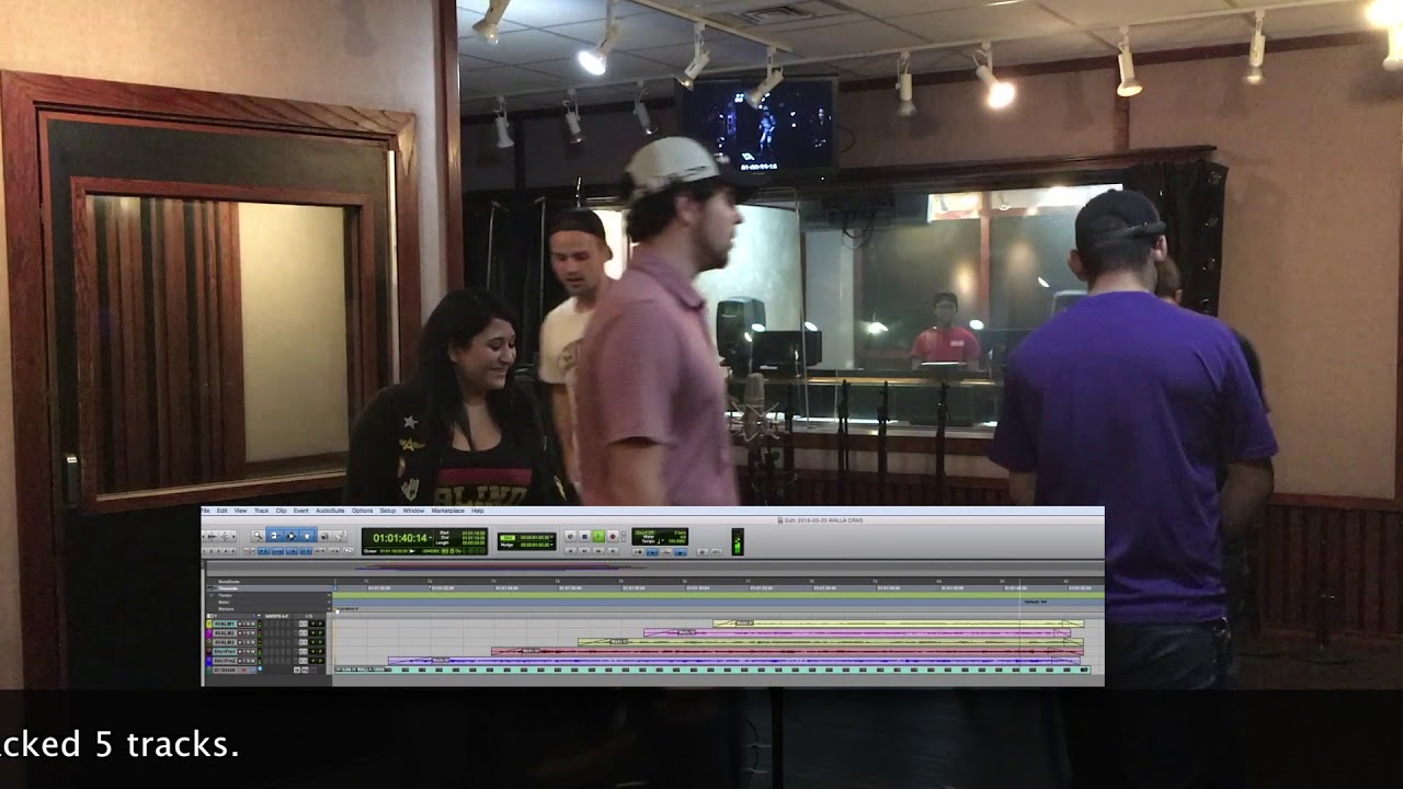 RECORDING WALLA with Rick Allen at CRAS - YouTube