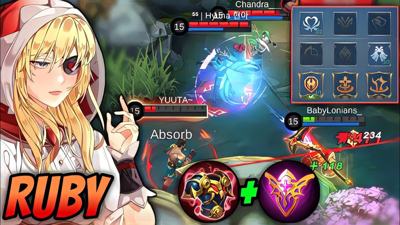 Emblem Dan Build Rahasia Ruby Tiktok Terbongkar - Build Ruby Tank ...