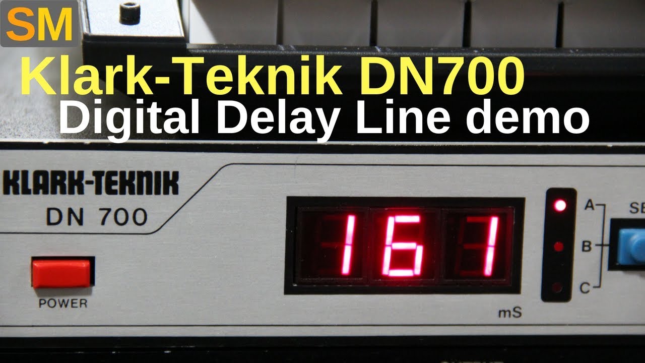 Klark-Teknik DN700 demo - YouTube