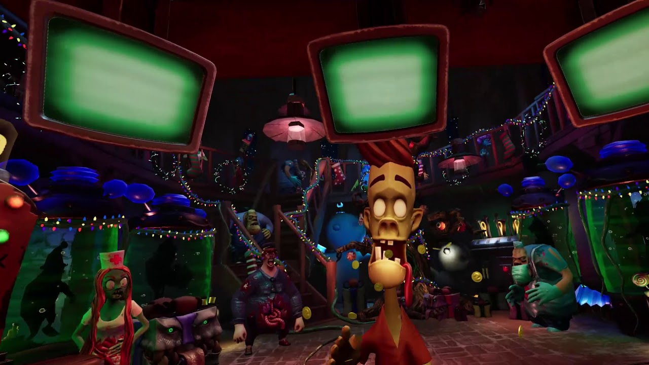 Horror Bar VR!!! We can play as a bar tender for these here folk ...