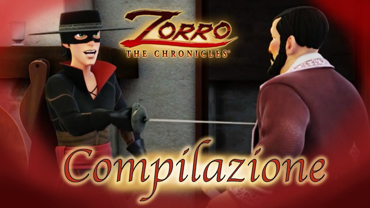 1 Ora COMPILAZIONE | Zorro La Leggenda | Episodio 16 - 18 | Cartoni di ...
