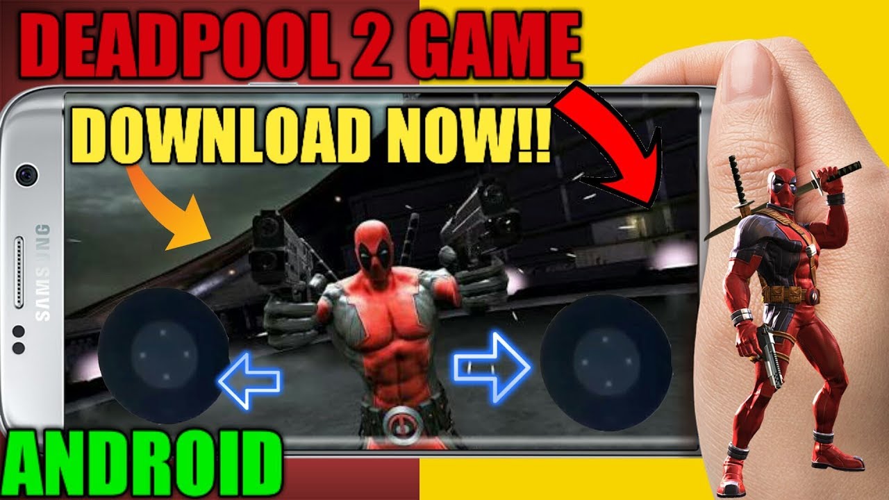 3D DEADPOOL HD GAME DOWNLOAD FOR ANDROID||DEADPOOL GAME FOR ANDROID ...