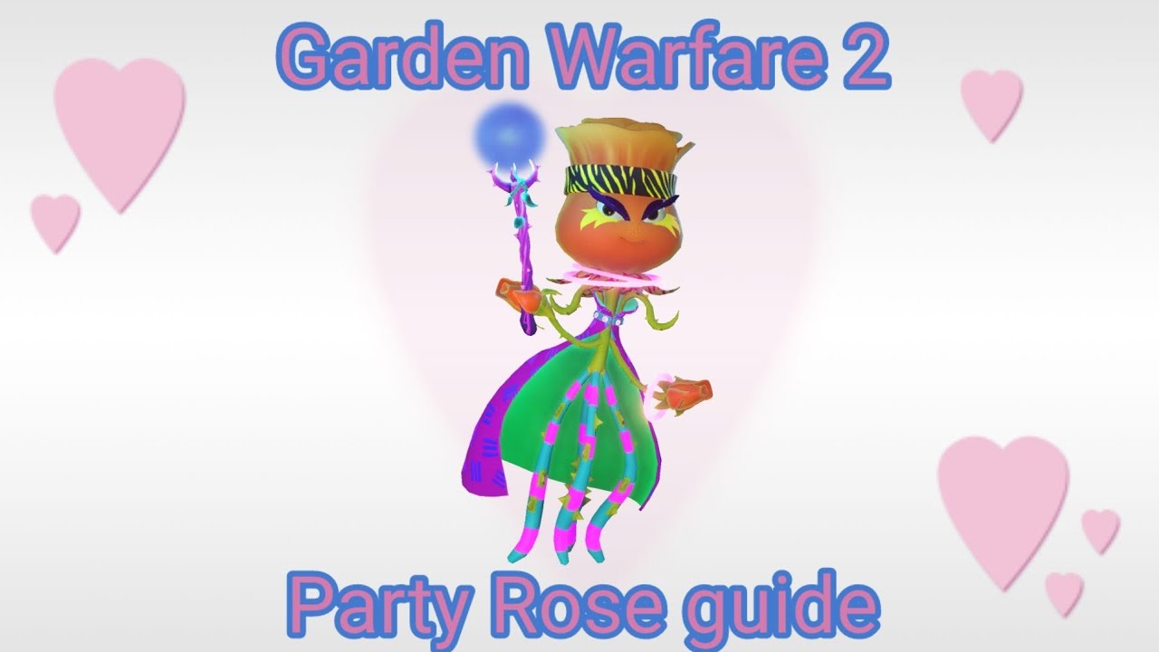 Party Rose beginners guide | PvZ GW2 - YouTube