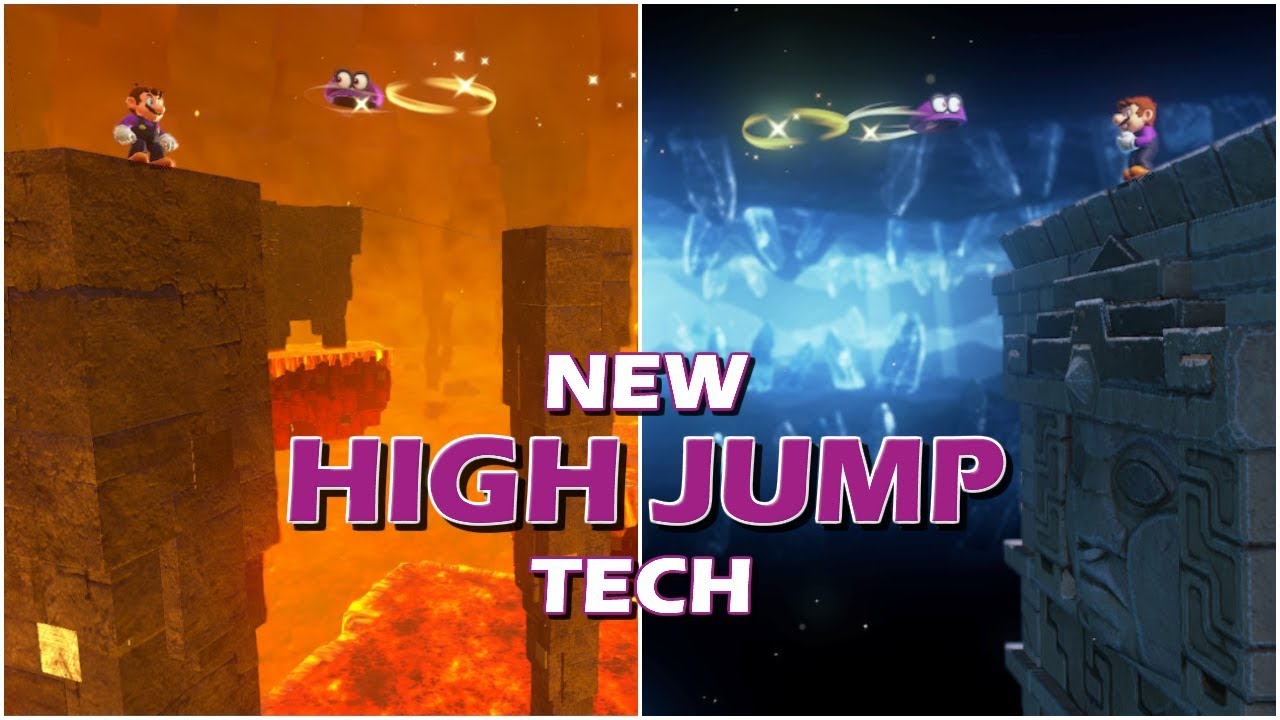 Reaching New Heights | New High Jump Tech (2-Players) | Super Mario ...