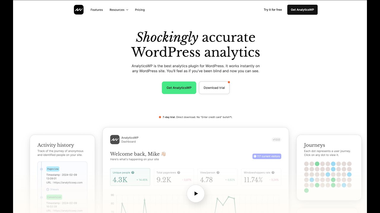AnalyticsWP - The BEST analytics plugin for WordPress - YouTube