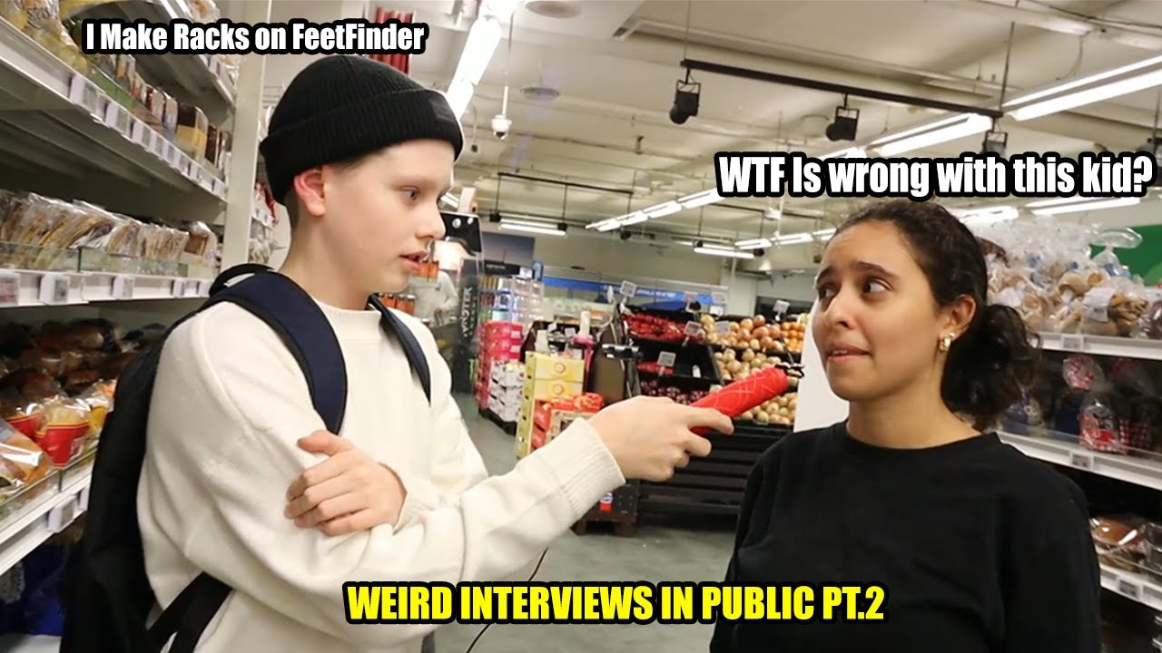 WEIRD INTERVIEWS IN PUBLIC 2 - YouTube