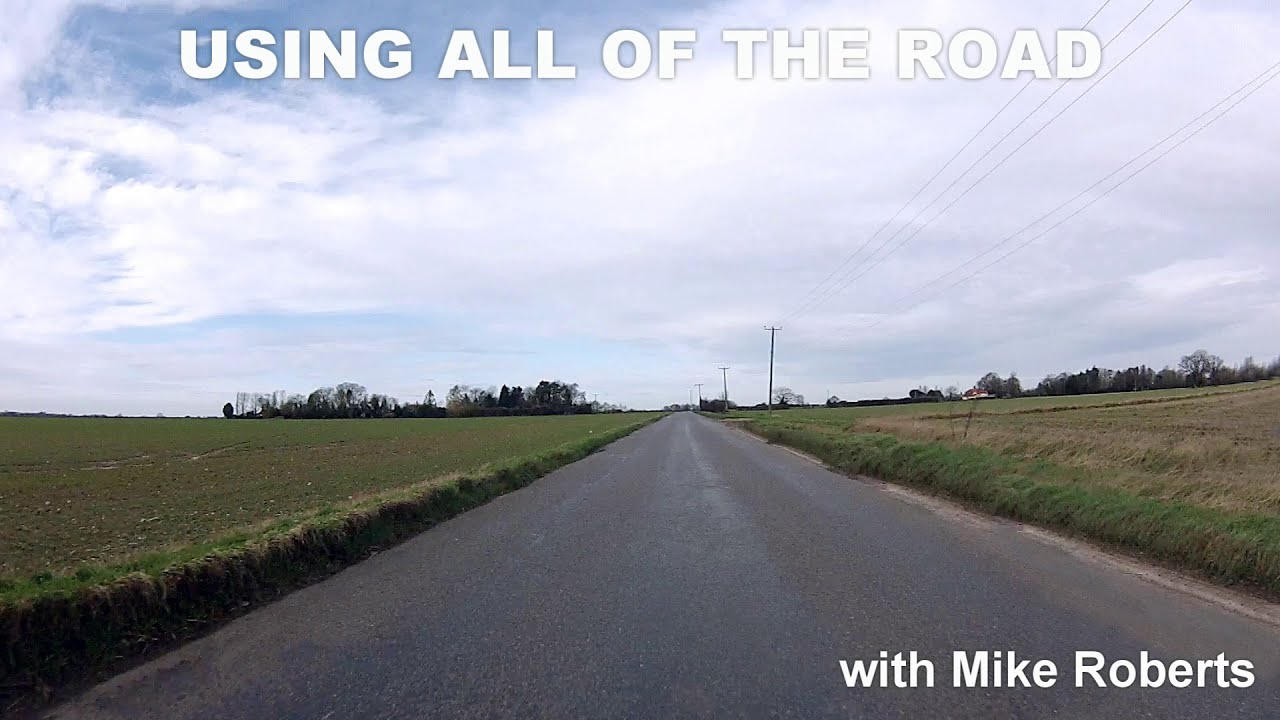 Using All Of The Road On C Class Roads - YouTube