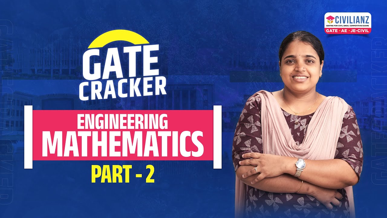 Engineering Mathematics Part 2 | GATE 2025 | GATE Cracker Series ...