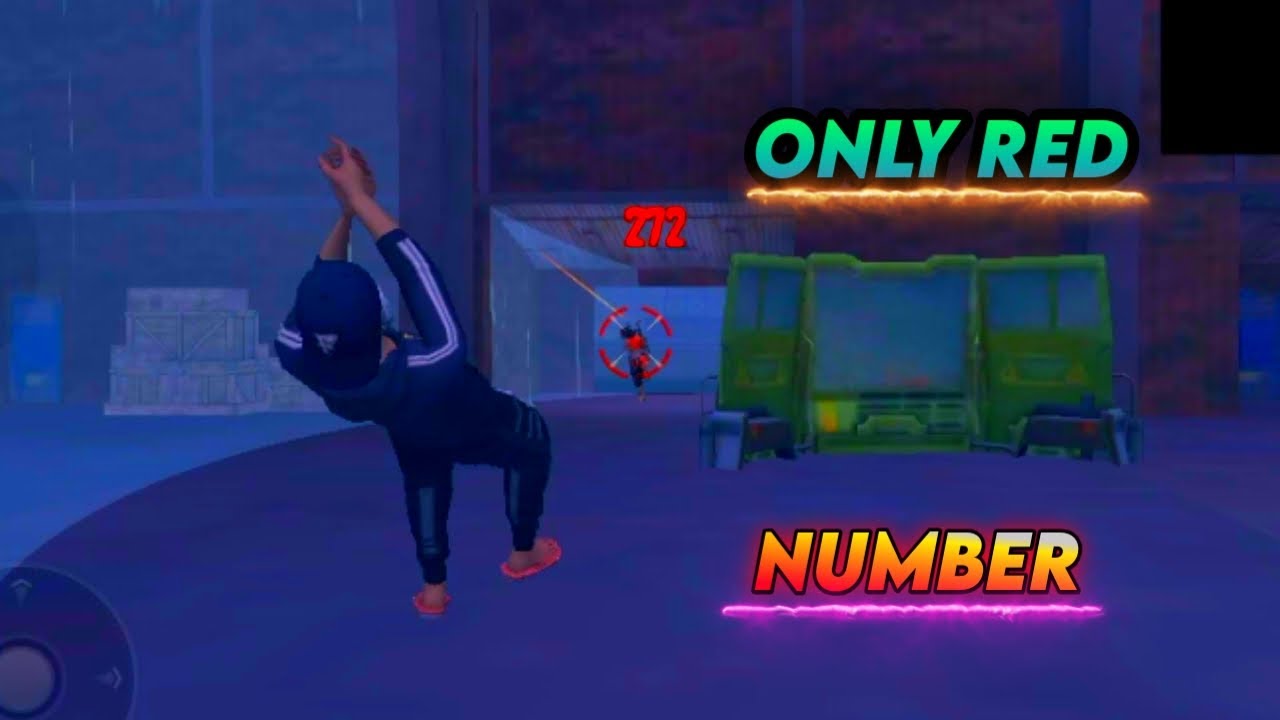 Only red number🔥/ montage video _Garena ff - YouTube