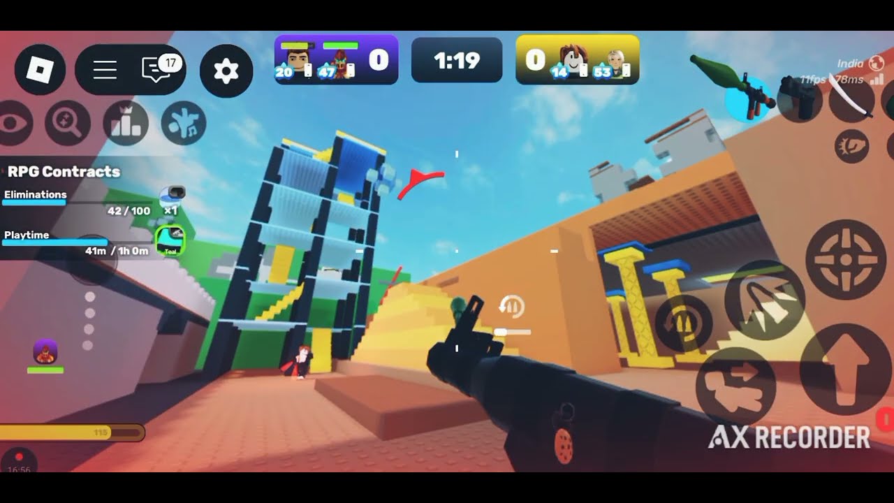 I play rival in roblox 😊😁 - YouTube