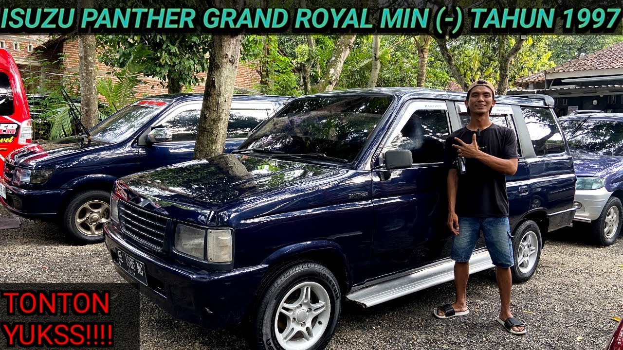 ISUZU PANTHER GRAND ROYAL MIN (-) TAHUN 1997 WRNA BIRU TUA YG ADA DI ...