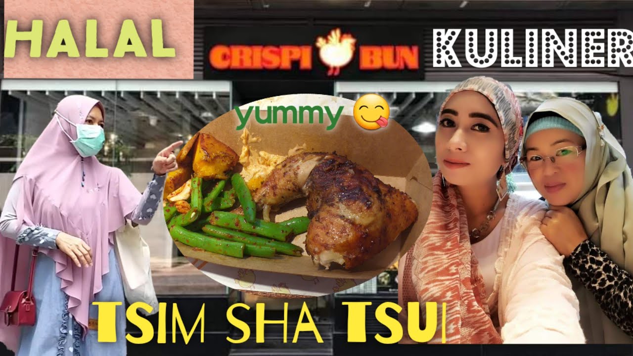 RESTAURANT HALAL CRISPI BUN KULINER TSIM SHA TSUI HONGKONG - YouTube