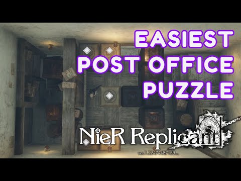 「NieR Replicant」QUICKEST POST OFFICE PUZZLE SOLVE EVER - YouTube