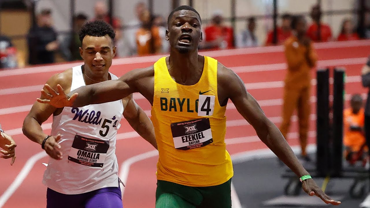 Nathaniel Ezekiel | Indoor 400m WR under threat ? - YouTube