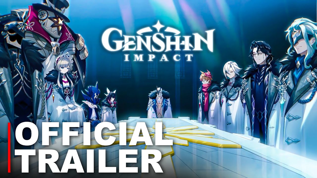ELEVEN FATUI HARBINGERS Trailer Genshin Impact Official Character ...