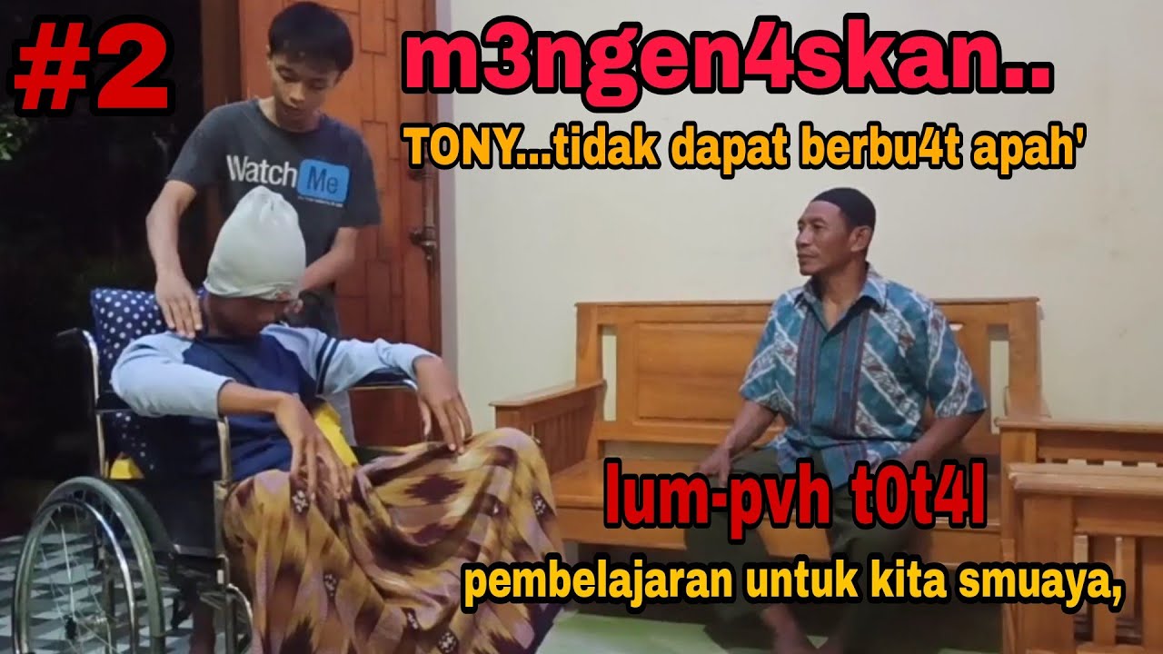 TONY LUM- PUH TID4K DAPAT BERJALAN/MEM4KAI KURSI ROD4 - YouTube