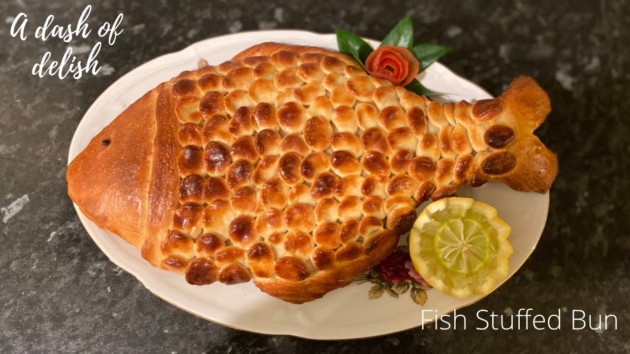 How to Make Fish Shaped Bun | Easter Special! | A Dash of Delish - YouTube