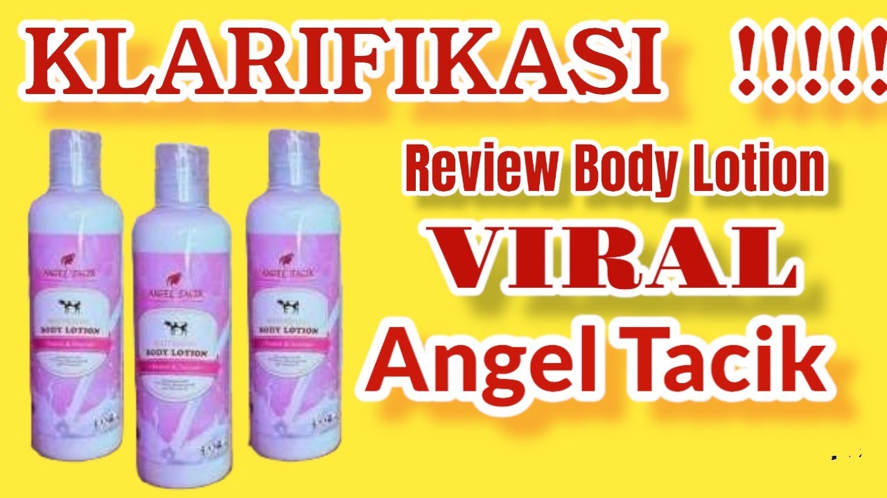 DILAPORKAN POLISI GARA GARA REVIEW BODY LOTION ANGEL TACIK ???? - YouTube
