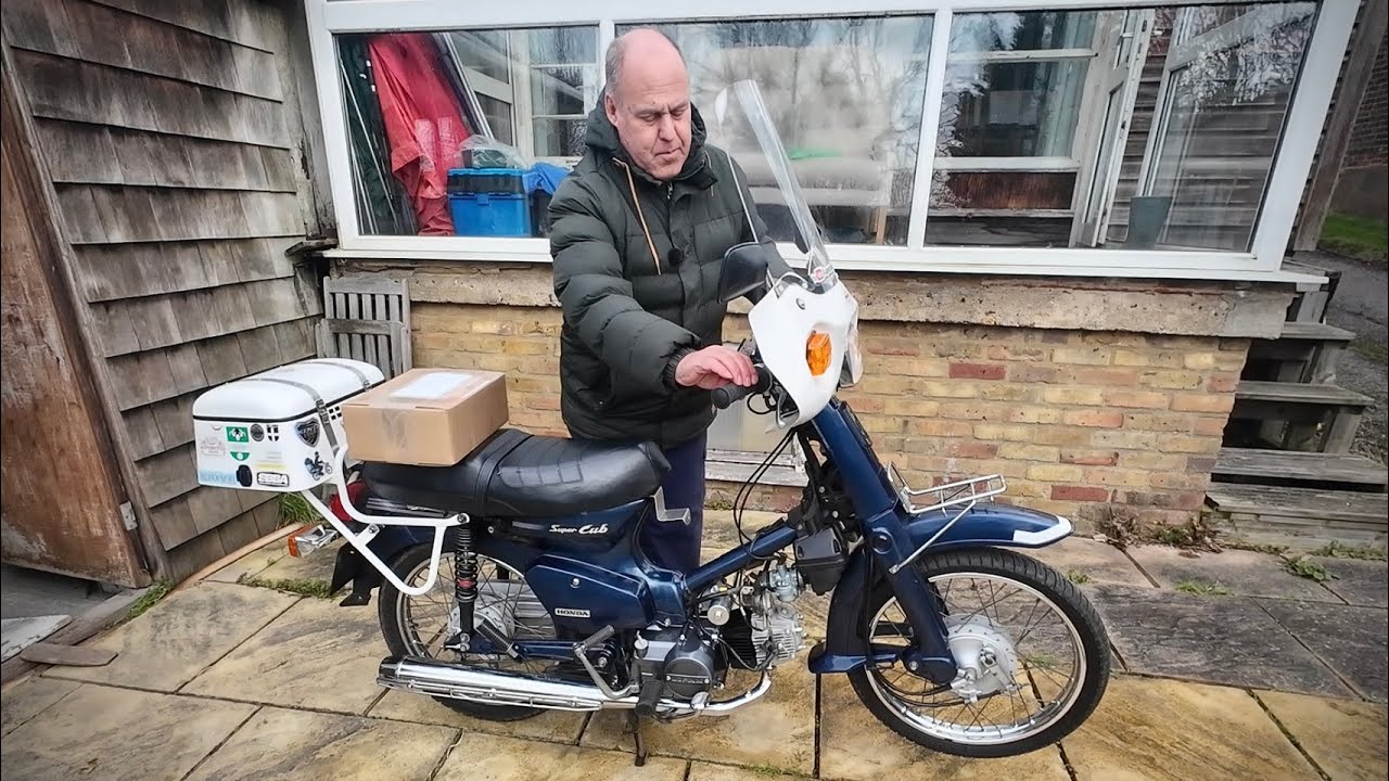 Honda C90 Lifan 110 engine swap. the test ride. - YouTube