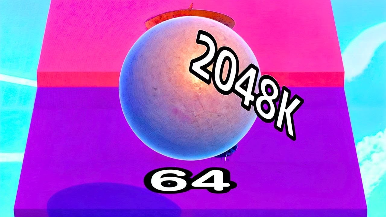 Ball Run Infinity Number Up To (128M, 256M, 512M, 1024M) ! All Levels ...