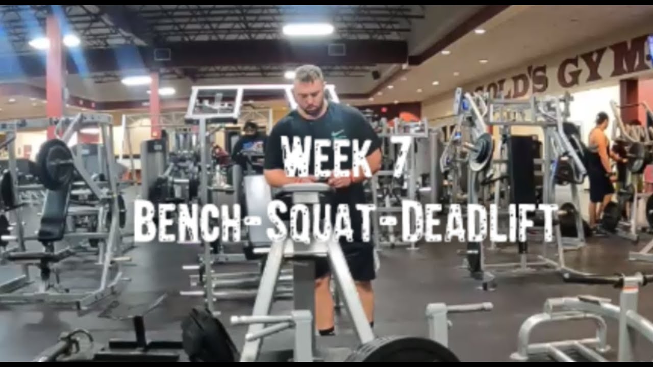 I BENCH 365lb in Push-Pull-Legs: A Powerlifter's Journey Week 7 - YouTube