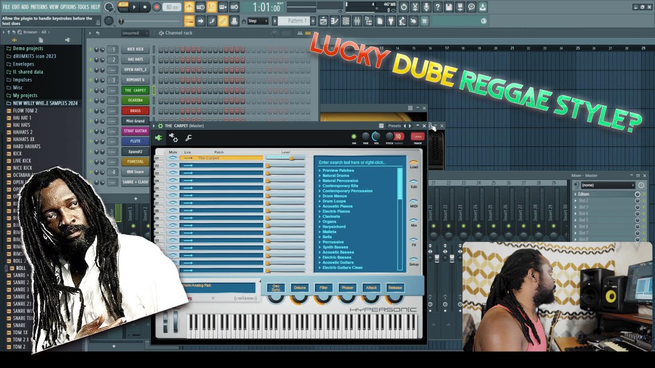 HOW TO MAKE LUCKY DUBE'S REGGAE STYLE - YouTube