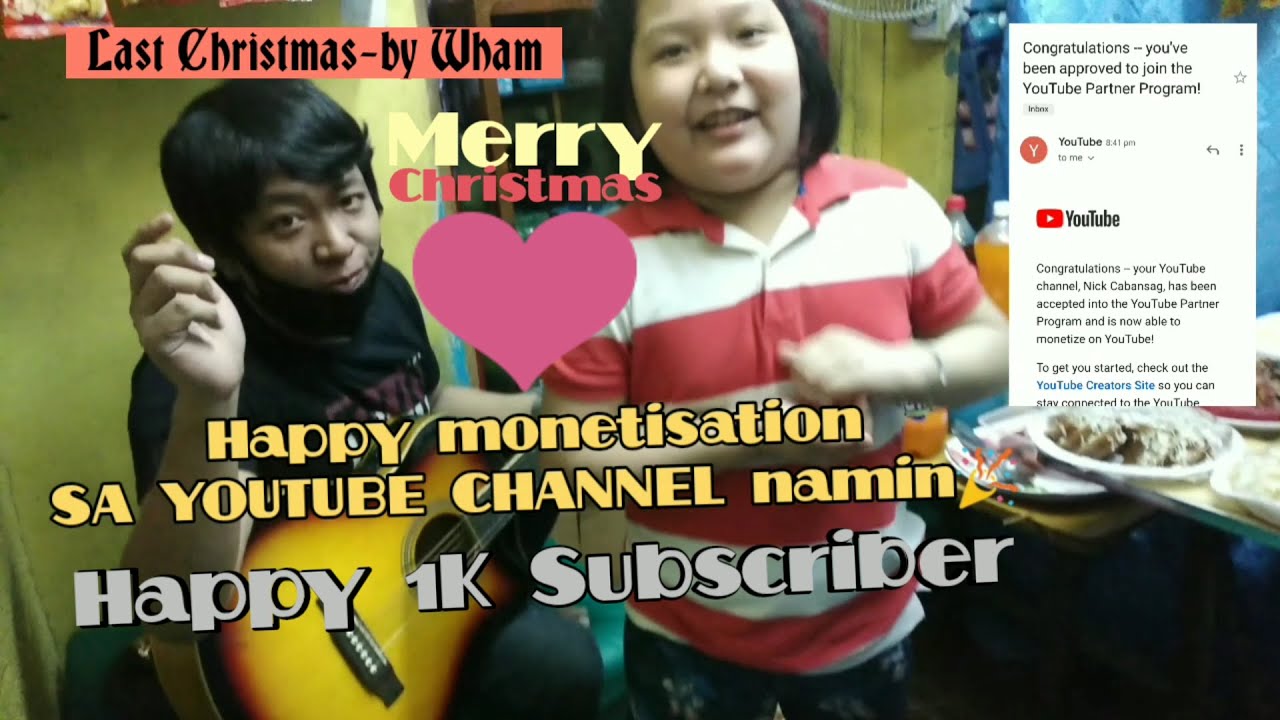 Last Christmas-by Wham Happy 1k Subscriber and monetisation approved sa ...