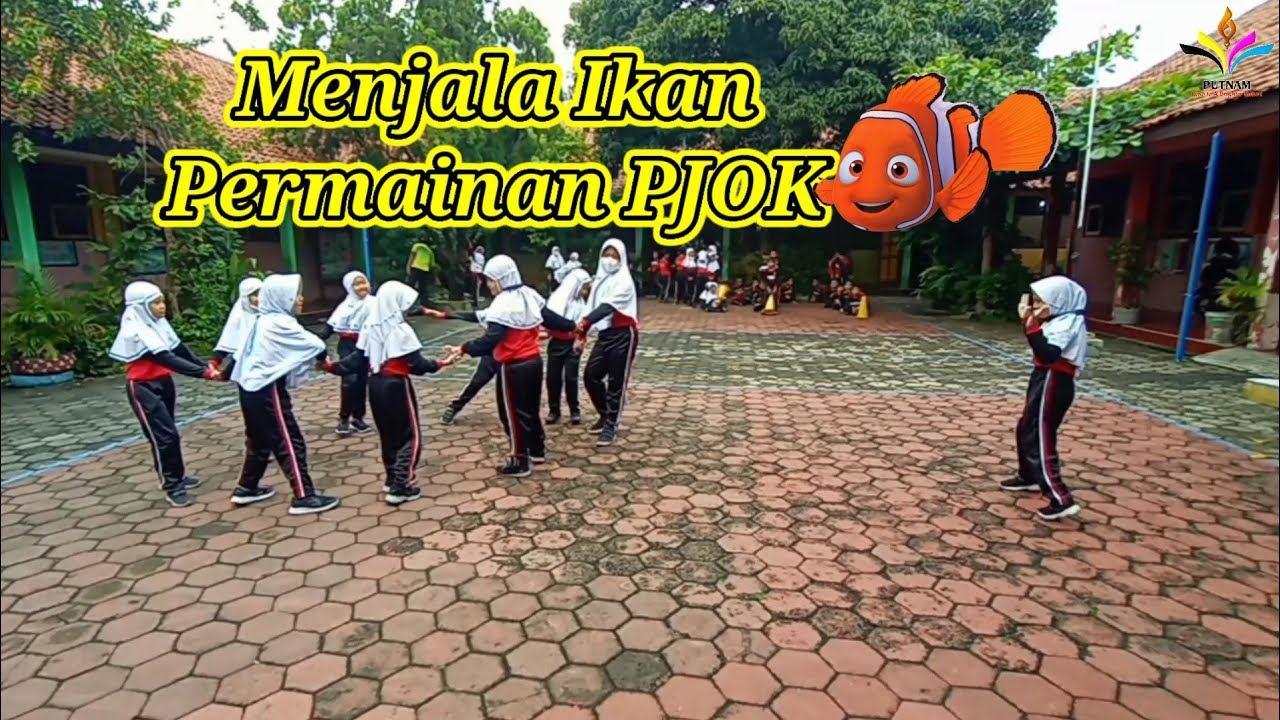 Permainan Menjala Ikan PJOK Permainan Outbound - YouTube