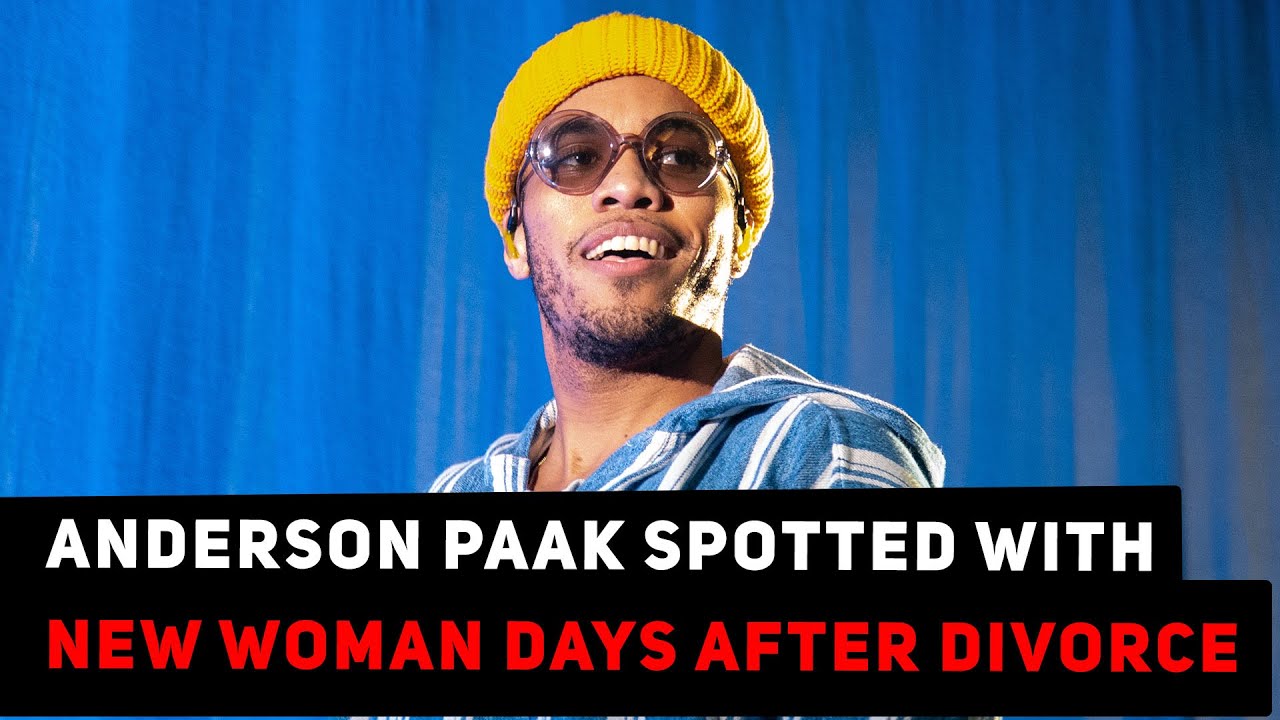 Anderson Paak Spotted With New Woman Days After Divorce. Is He Wrong ...