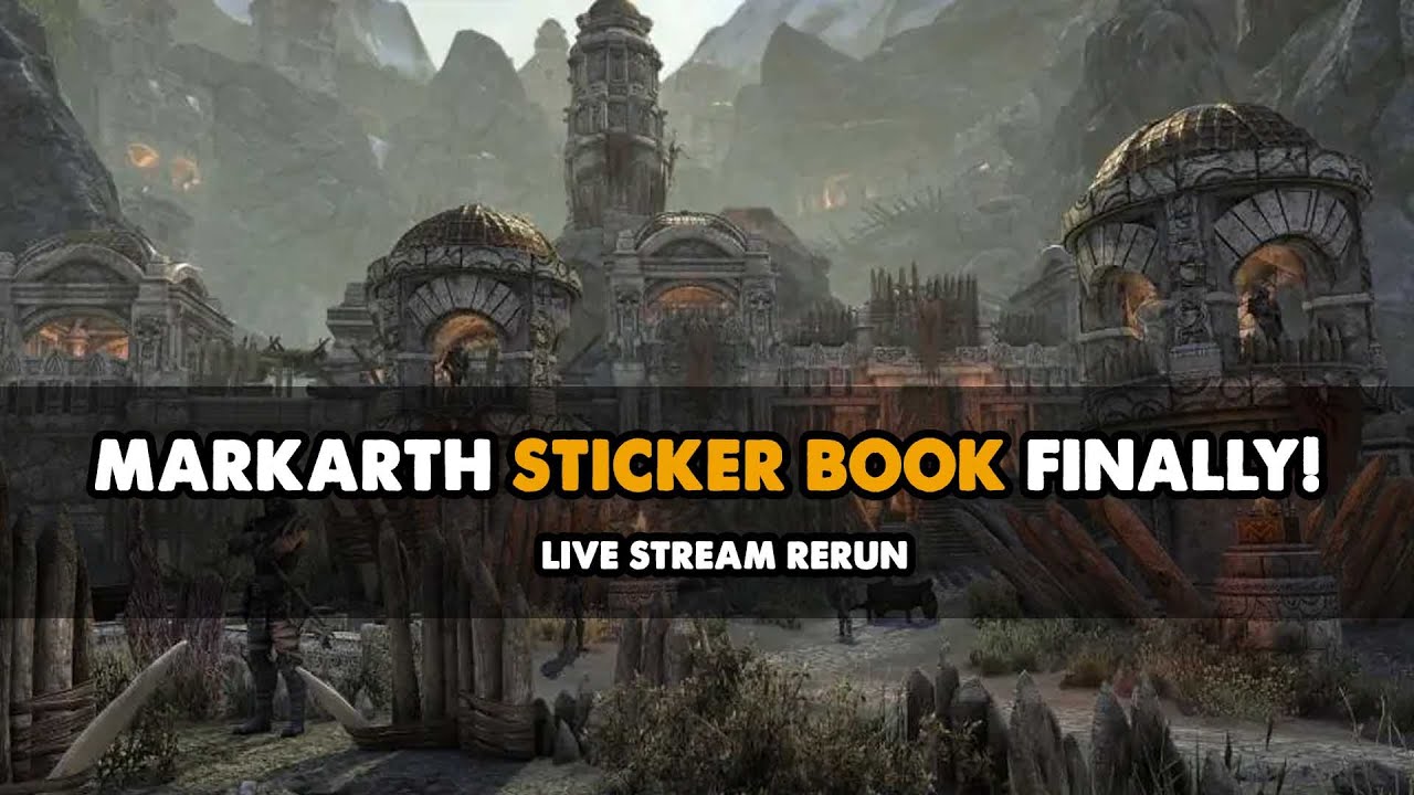 Markarth on PC finally! STICKER BOOK OP! - (3rd Nov 2020) - YouTube